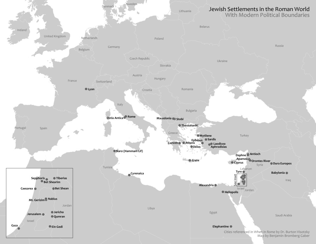 gis: when in rome map – Benjamin Bromberg Gaber